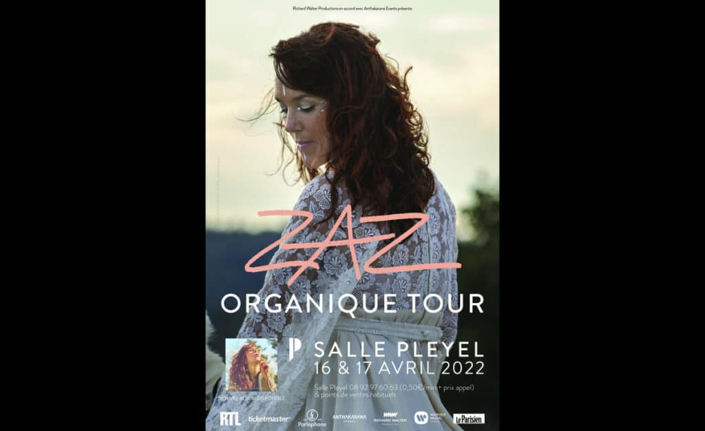 ZAZ dévoile les dates de son Organique Tour - Stars et people - ZIKEO