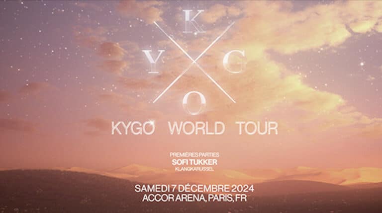Kygo en concert le 7 décembre à l'Accor Arena de Paris - ZIKEO – Actu ...