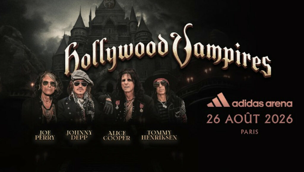 The Hollywood Vampires de retour à Paris en 2026 pour un concert ...