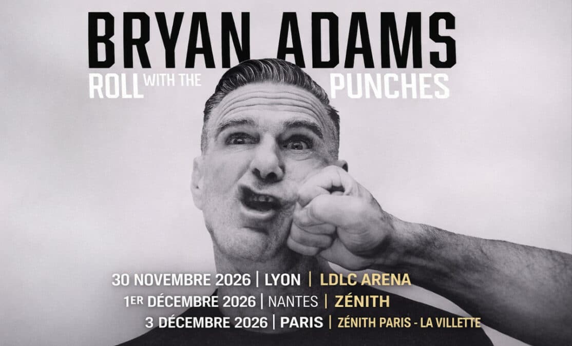 Bryan Adams en concert en France en 2026 : Lyon, Nantes et Paris au ...