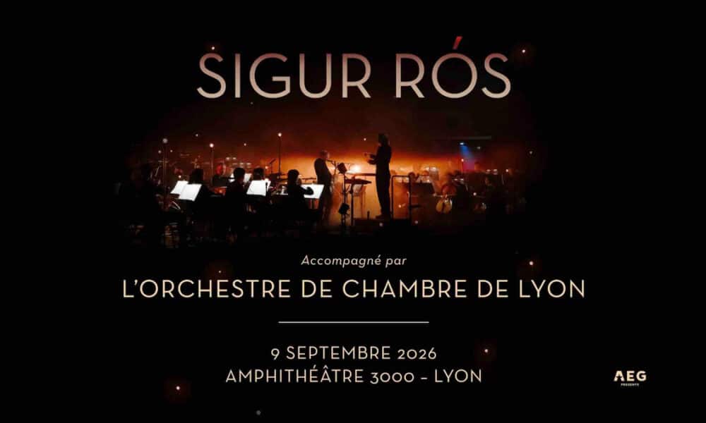 Sigur Rós en concert à l’Amphithéâtre 3000 de Lyon le 9 septembre 2026 ...